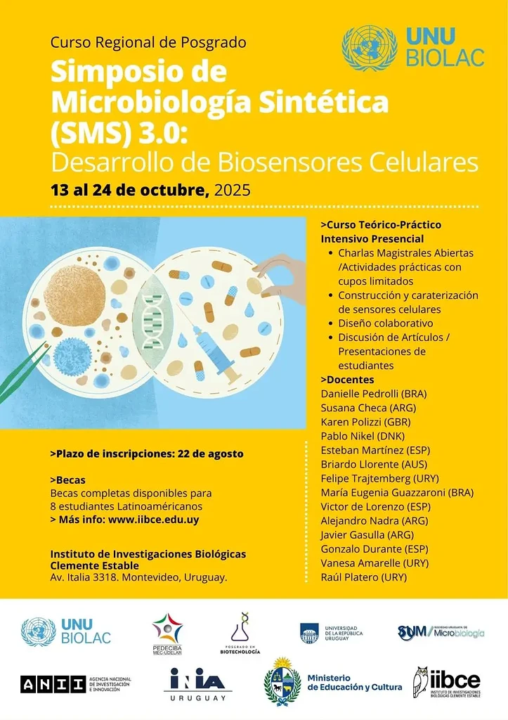 UNU-BIOLAC Course: “Synthetic Microbiology Symposium (SMS) 3.0: Whole ...